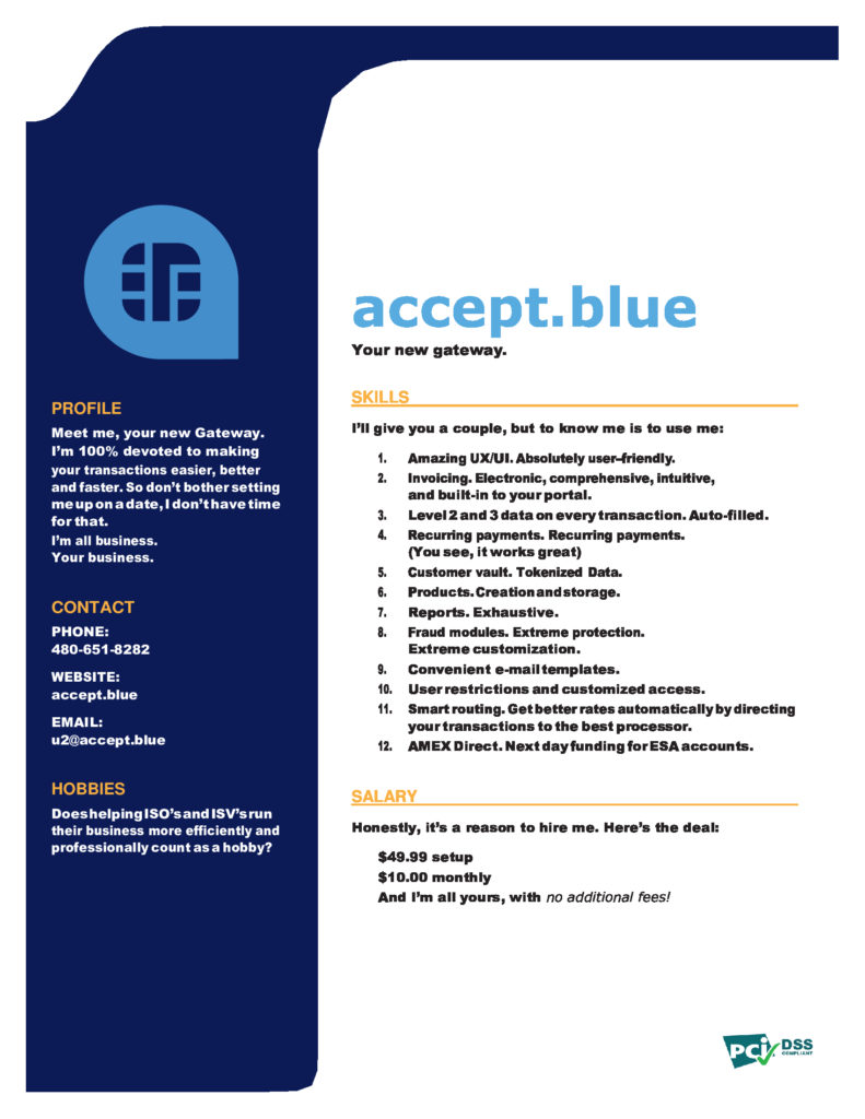 My Resume (Not Confidential) - accept.blue